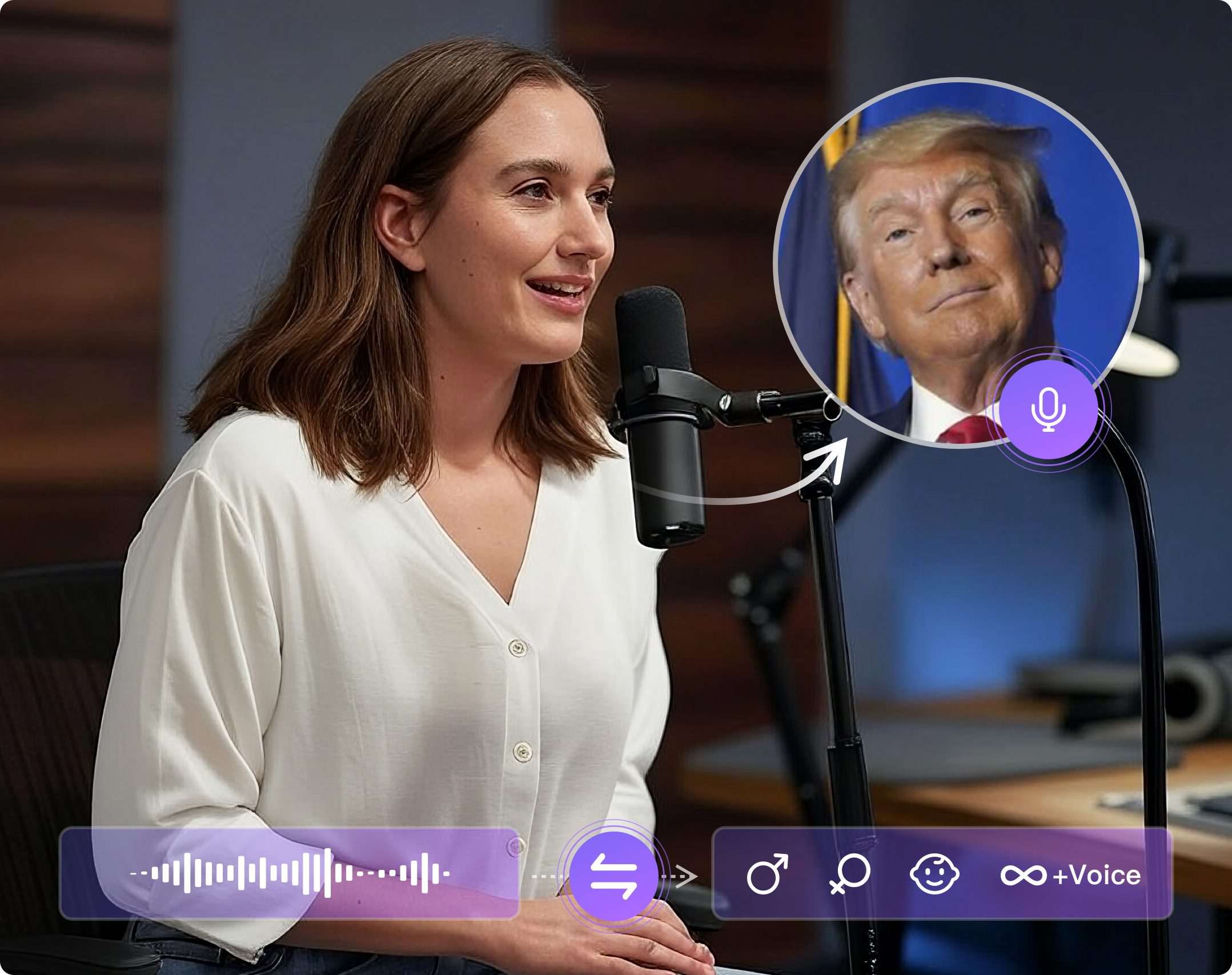Real-Time face&voice change