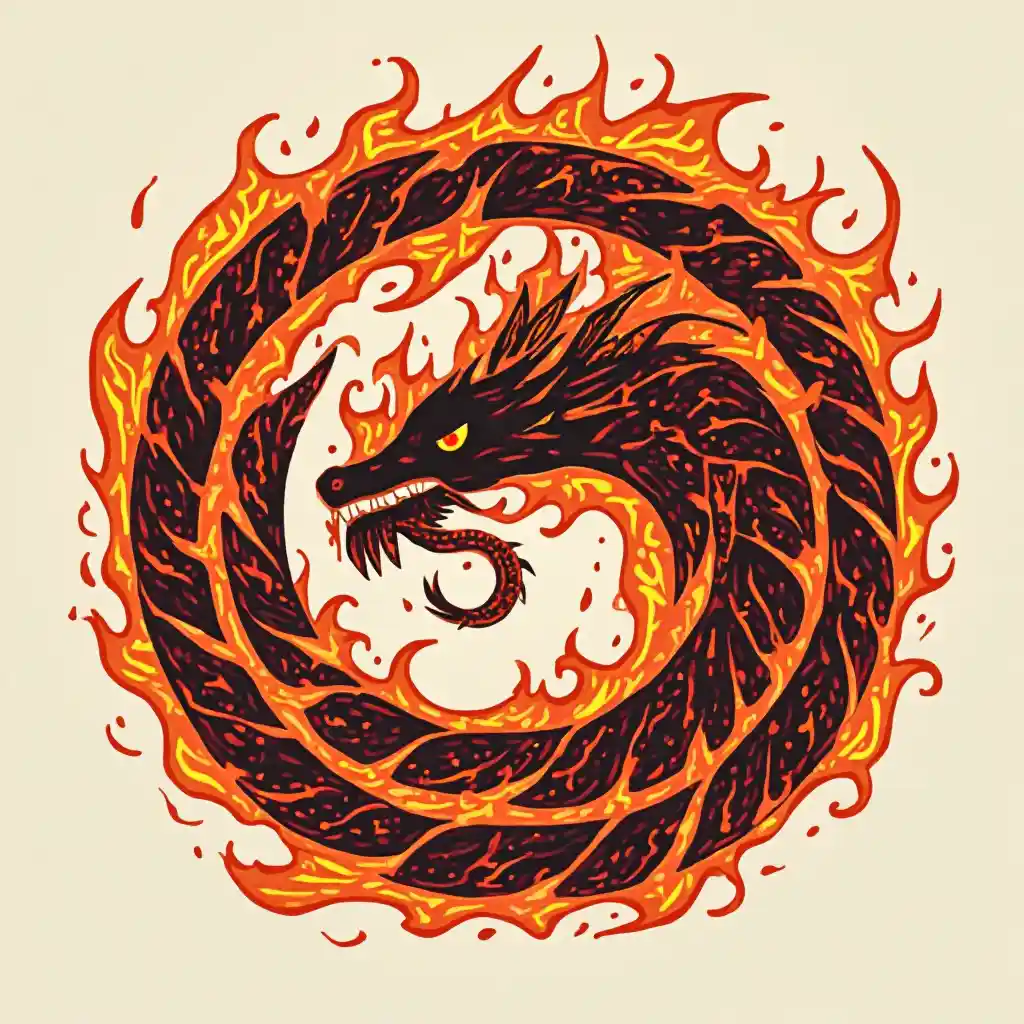 Arti Simbol Klan Flame Whirlpool