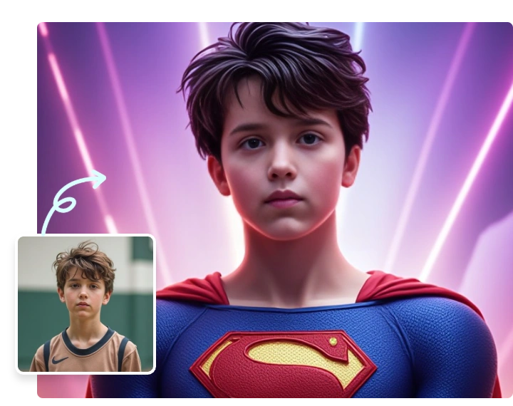 AI Superman Generator: Transforming Personal Life Photos into Superhero ...