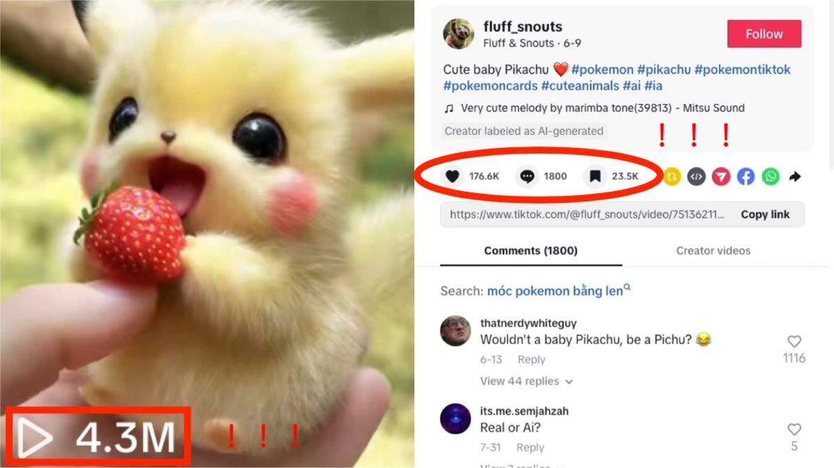 Furry AI Pikachu Eating Strawberries: How to Create a Pikachu Video ...