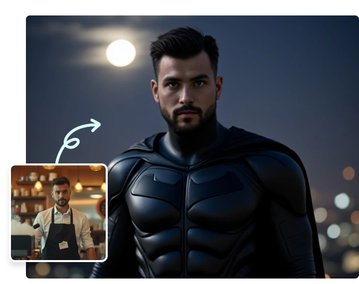 AI Batman Transformation: Create Your Own Batman with Dreamface