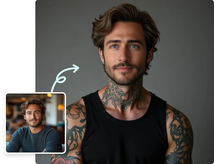 AI Tattoo Photo Generator | Create Stunning Full Arm Tattoo Designs