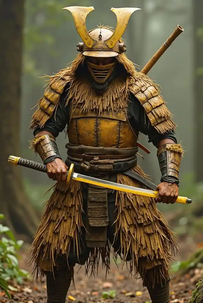 Samurai in Coconut Armor with Banana Katana