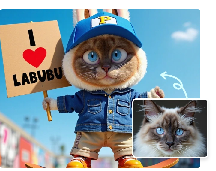 Labubu Dolls AI Generator: Turn Your Pet Photos into Adorable Art