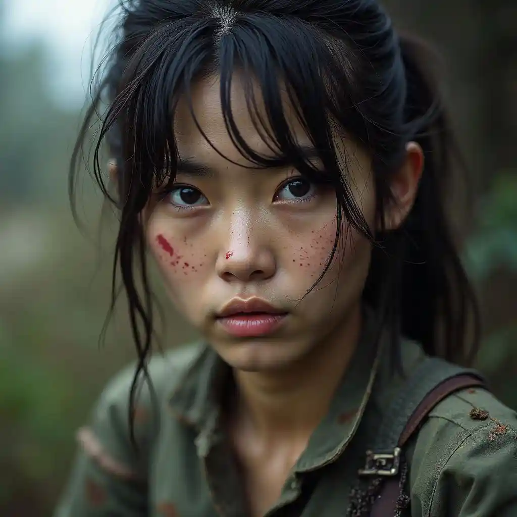 Battlefield Photographer: Japanese Woman in War Zone