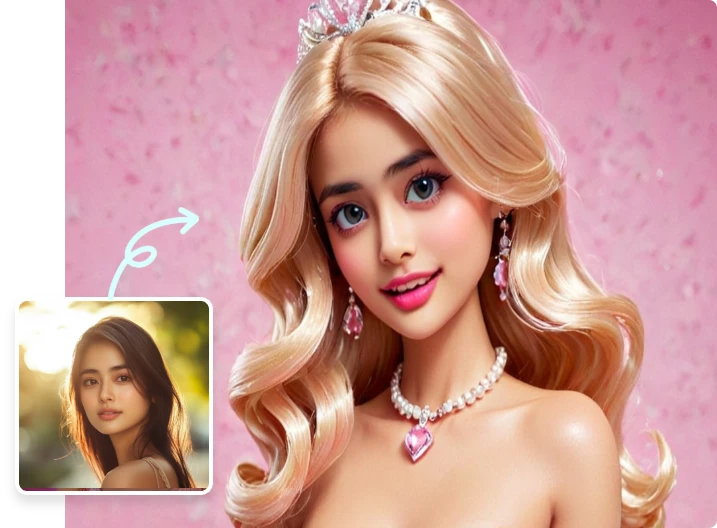 Barbie Selfie Generator | Transform Yourself Into a Barbie Doll with AI