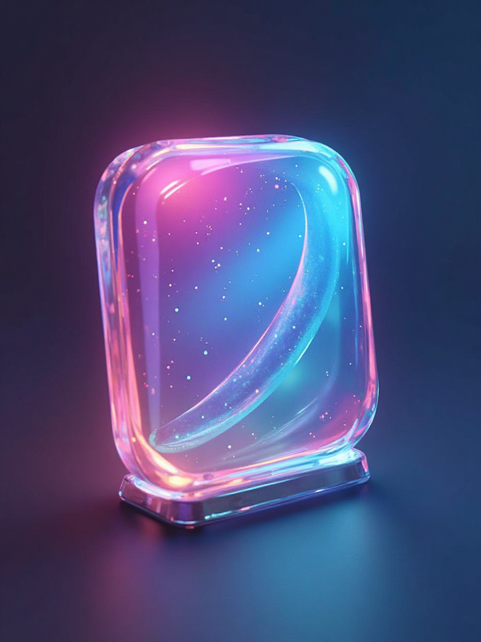 Creating a Sleek Holographic Gradient App Icon Design